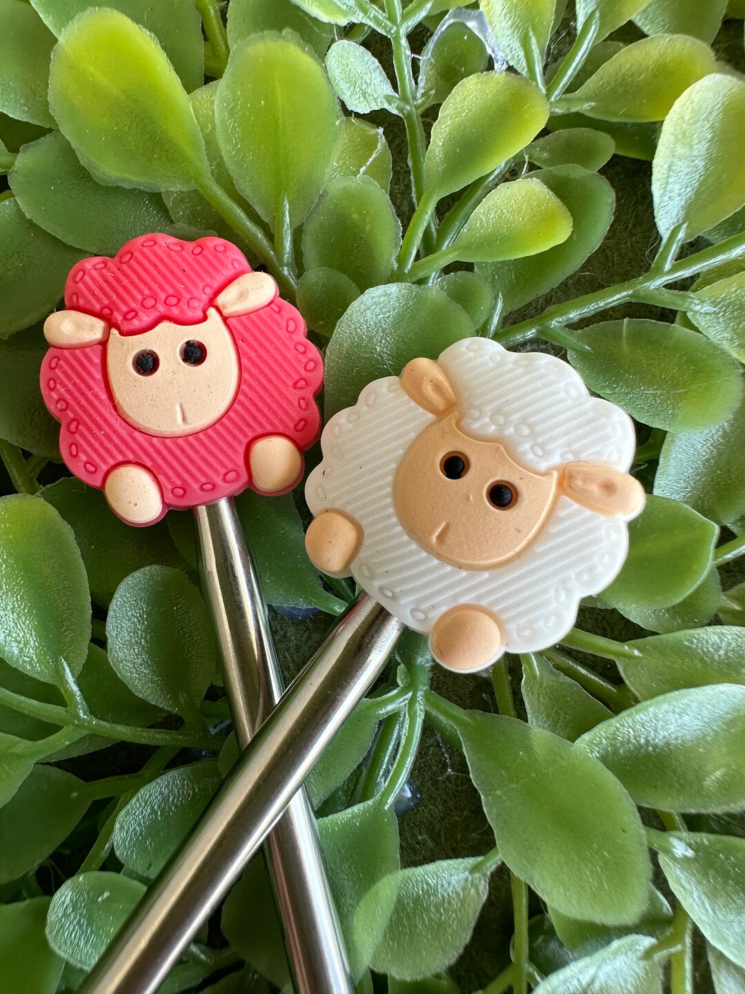 Sheep Stitch Stoppers Knitting Needle Point Protectors - Etsy
