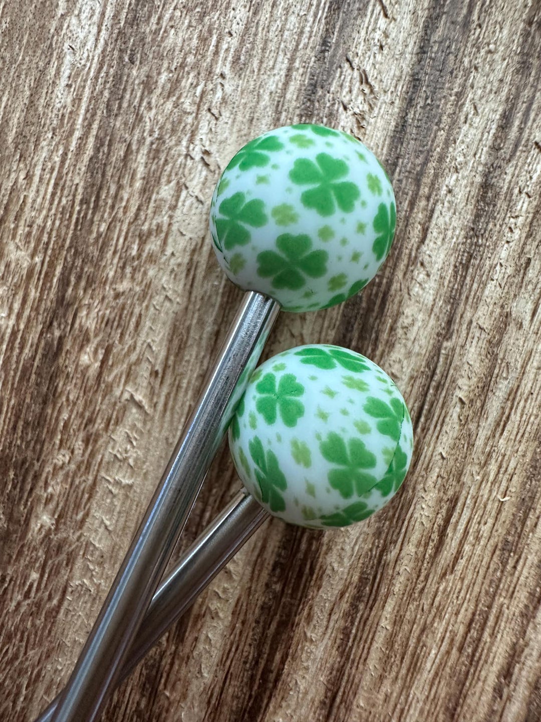 Four Leaf Clover Stitch Stoppers: Knitting Needle Point Protectors - Etsy