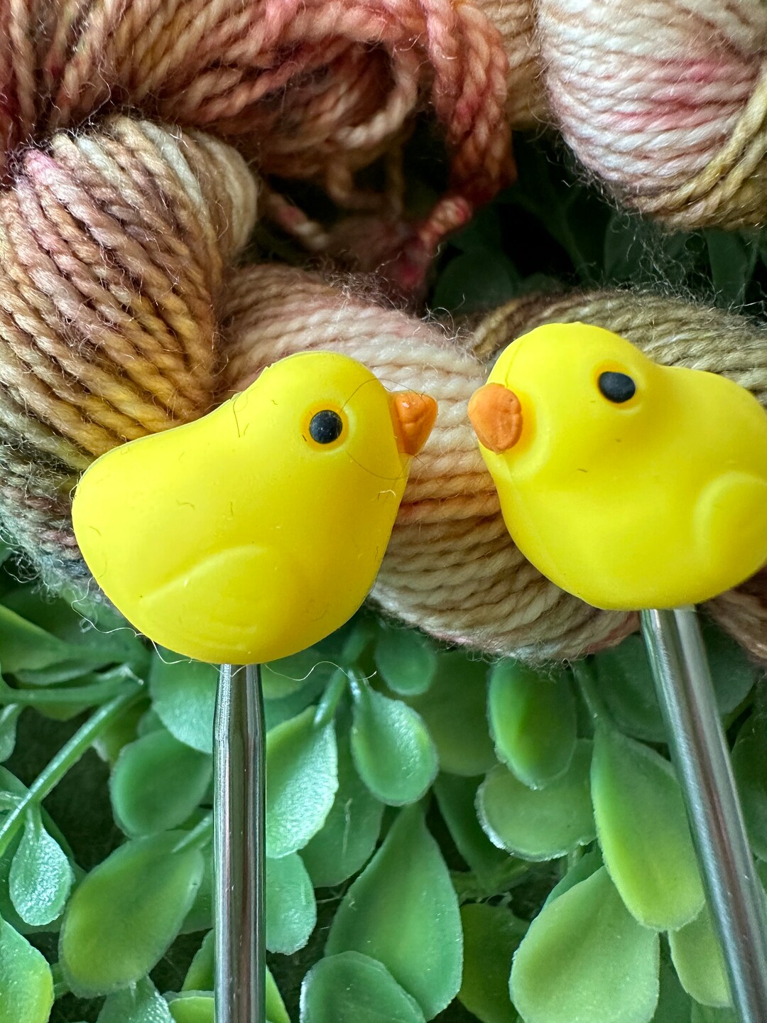 3D Chicks - Stitch Stoppers - Knitting Needle Point Protectors ...