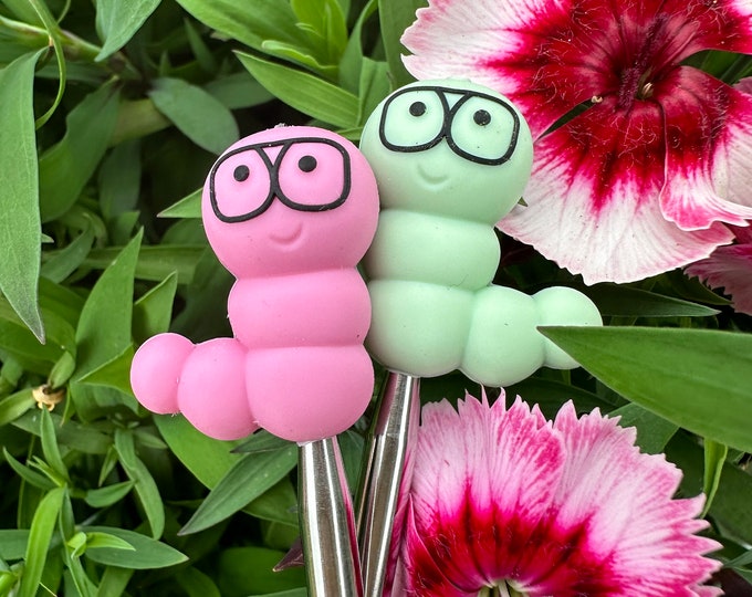 Bee Gnome - Stitch Stoppers - Knitting Needle Point Protectors ...