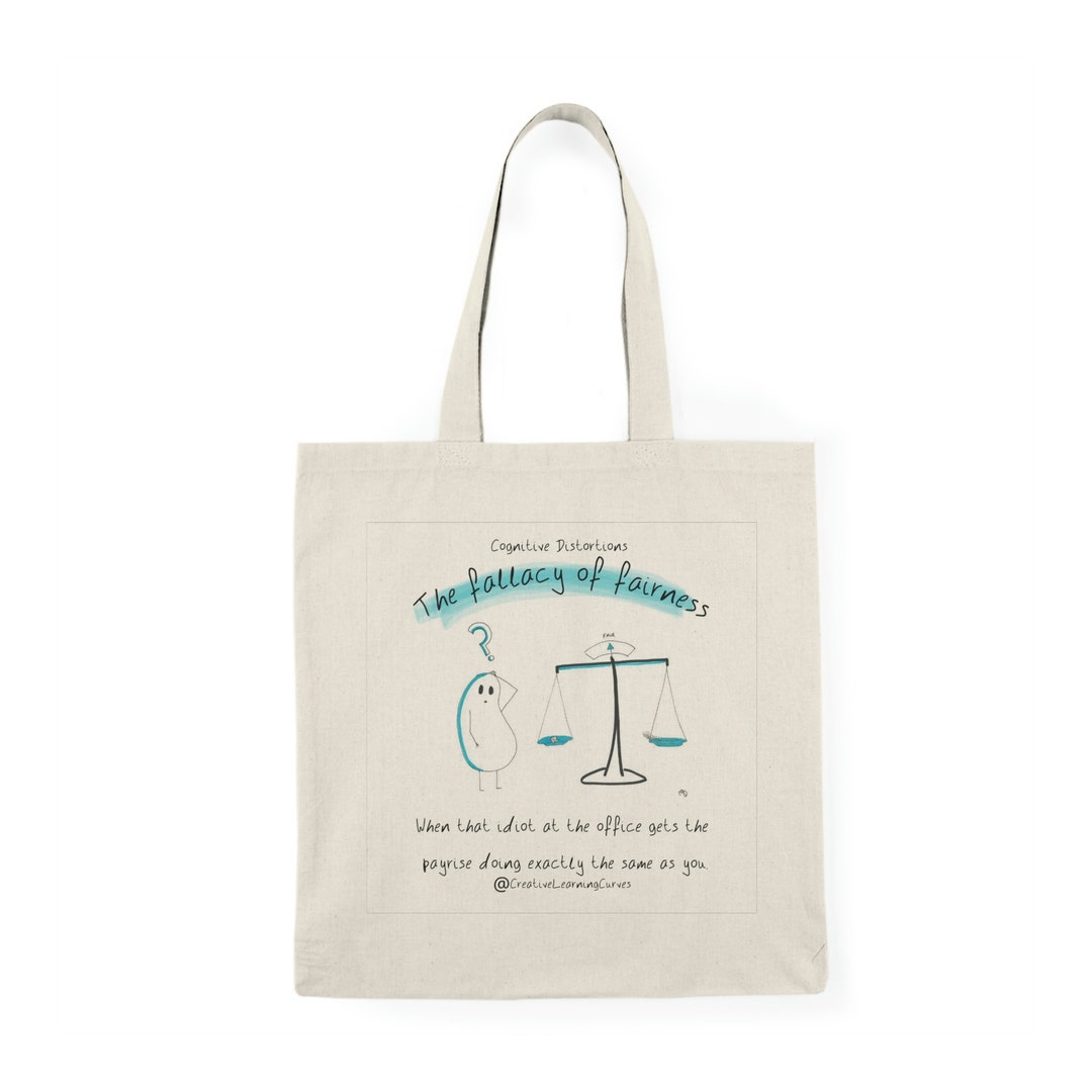 The Fallacy of Fairness. Cognitive Distortions Tote Bag - Etsy