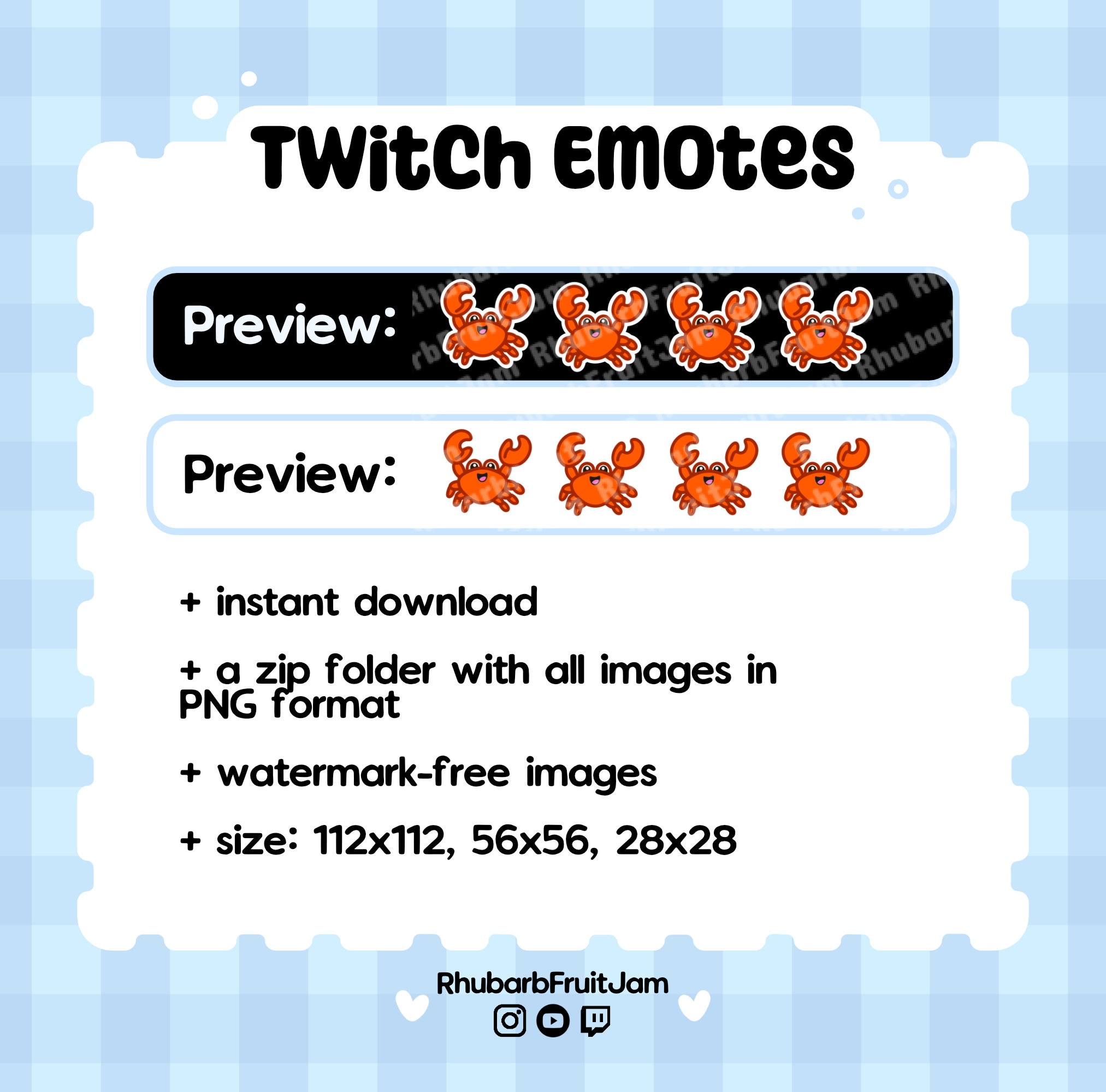 Animated Dancing Crab Crab Rave Twitch Discord Streaming Emote - Etsy