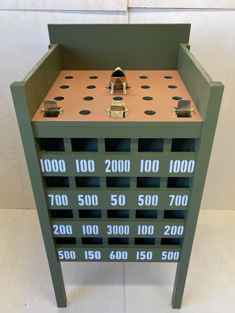 Sapo Peruvian Game / Juego De Sapo / Frog Game / Toad in the Hole. - Etsy