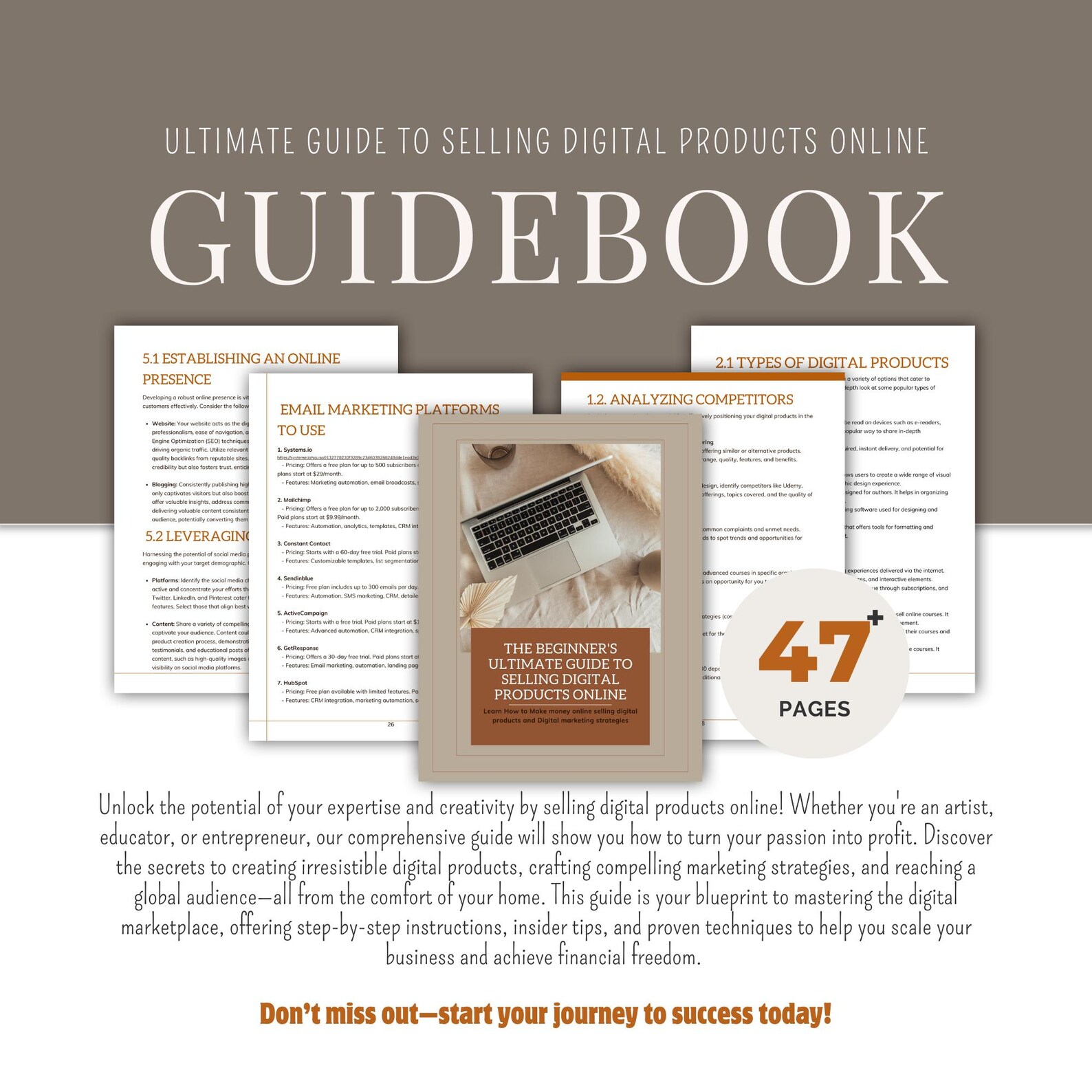 How To Create And Sell Digital Products Beginners Guide To Selling