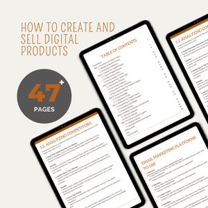 How to Create and Sell Digital Products Beginners Guide to Selling ...