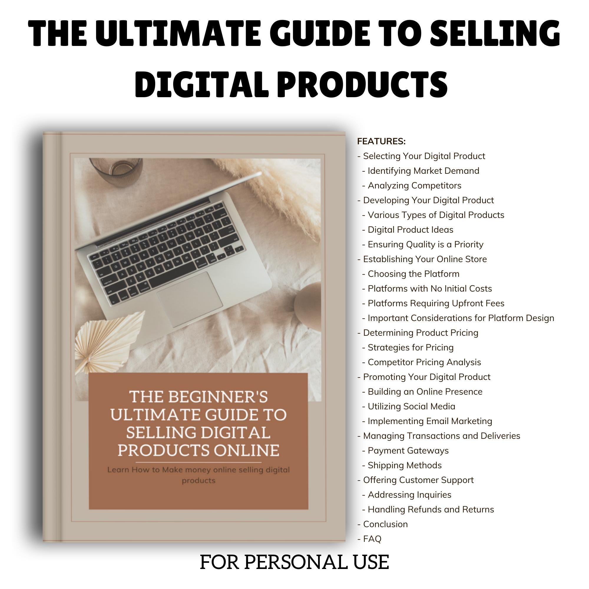 Beginners Guide to Selling Digital Products | How to Sell Digital ...