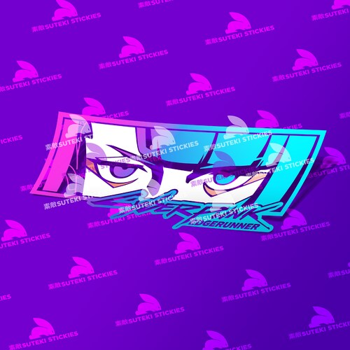 Cyberpunk: Edgerunner Logo Vinyl Sticker Die-cut Decal Peeker - Etsy Israel