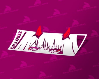 Zero Two Decal - Etsy