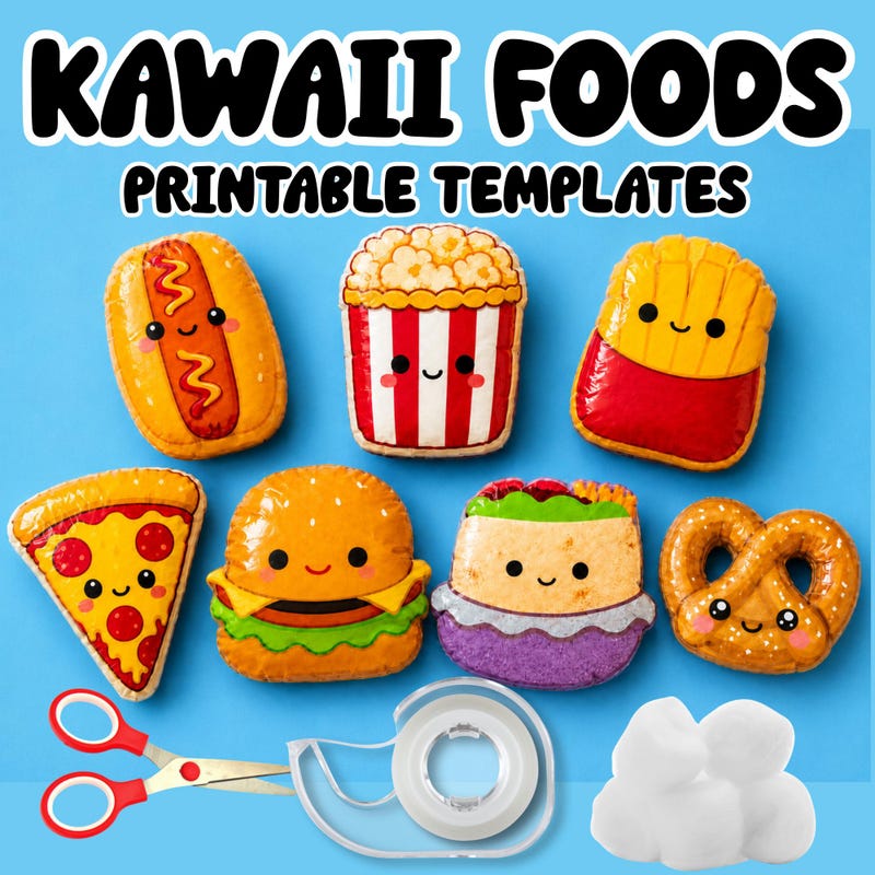 Paper Squishy Food - Etsy