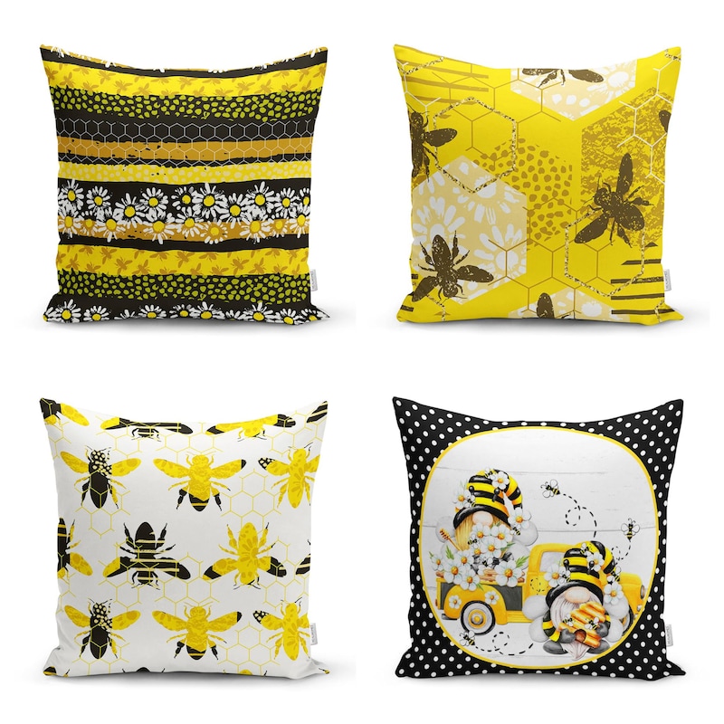 Bee Pillow - Etsy
