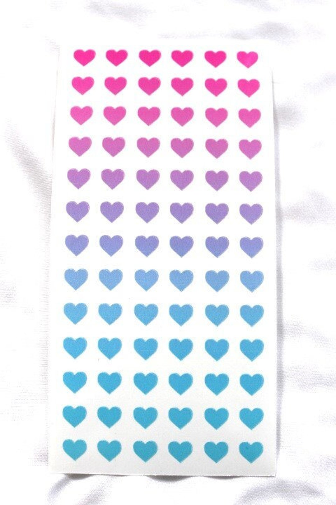 Cute Tiny Heart Stickers Cute Heart Planner Stickers Mini - Etsy