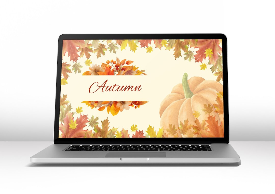 Autumn Computer Wallpaper Fall Desktop Background Digital Autumn Art ...