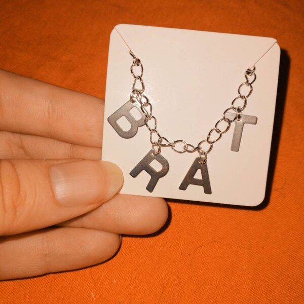 Brat Necklace - Etsy