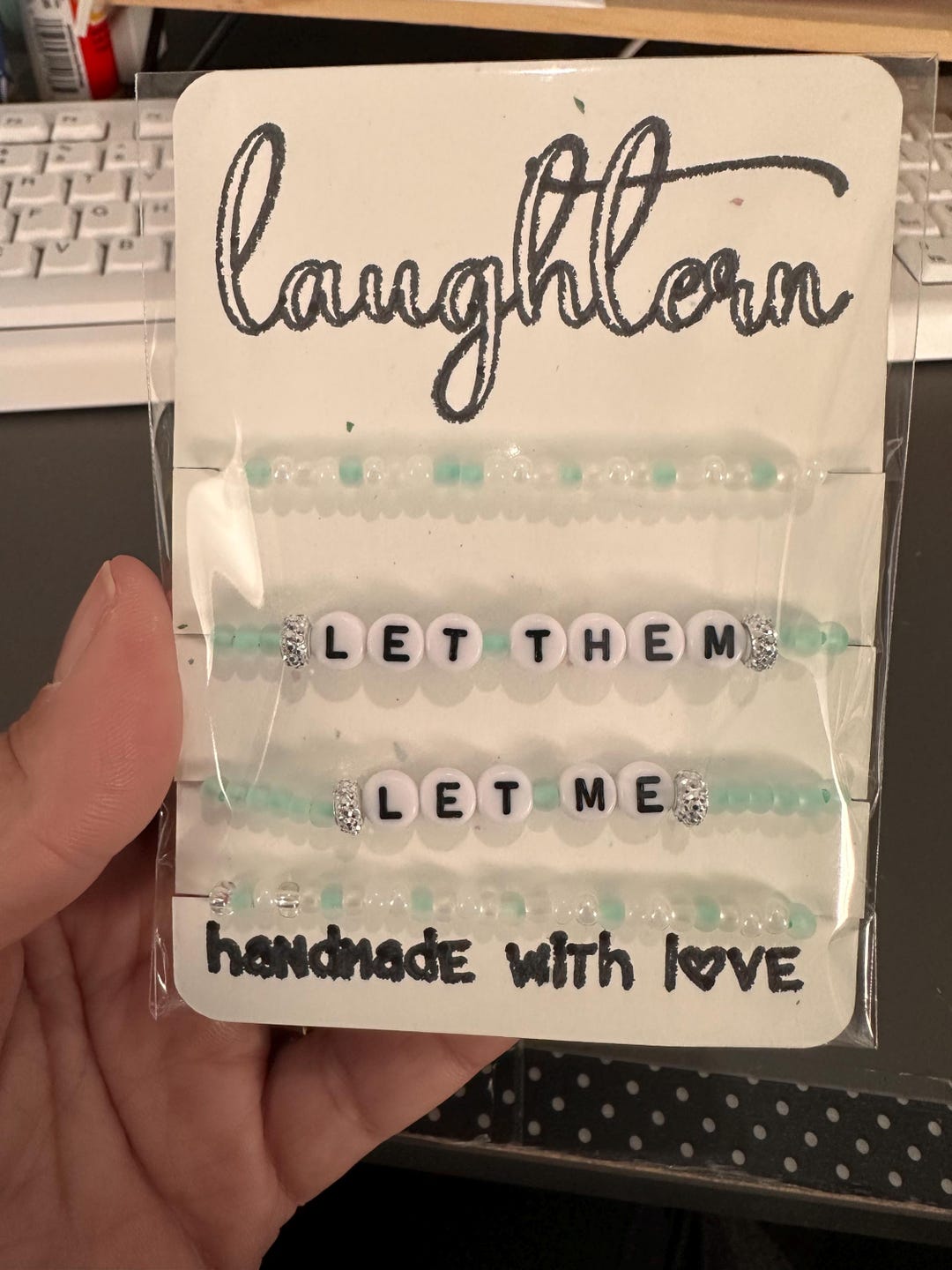 Let Them Let Me Bracelet Set - Etsy