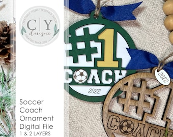 Soccer Coach Laser Svg File - Etsy