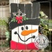 Snowman SVG, Snowman Sign SVG, Laser File - Etsy