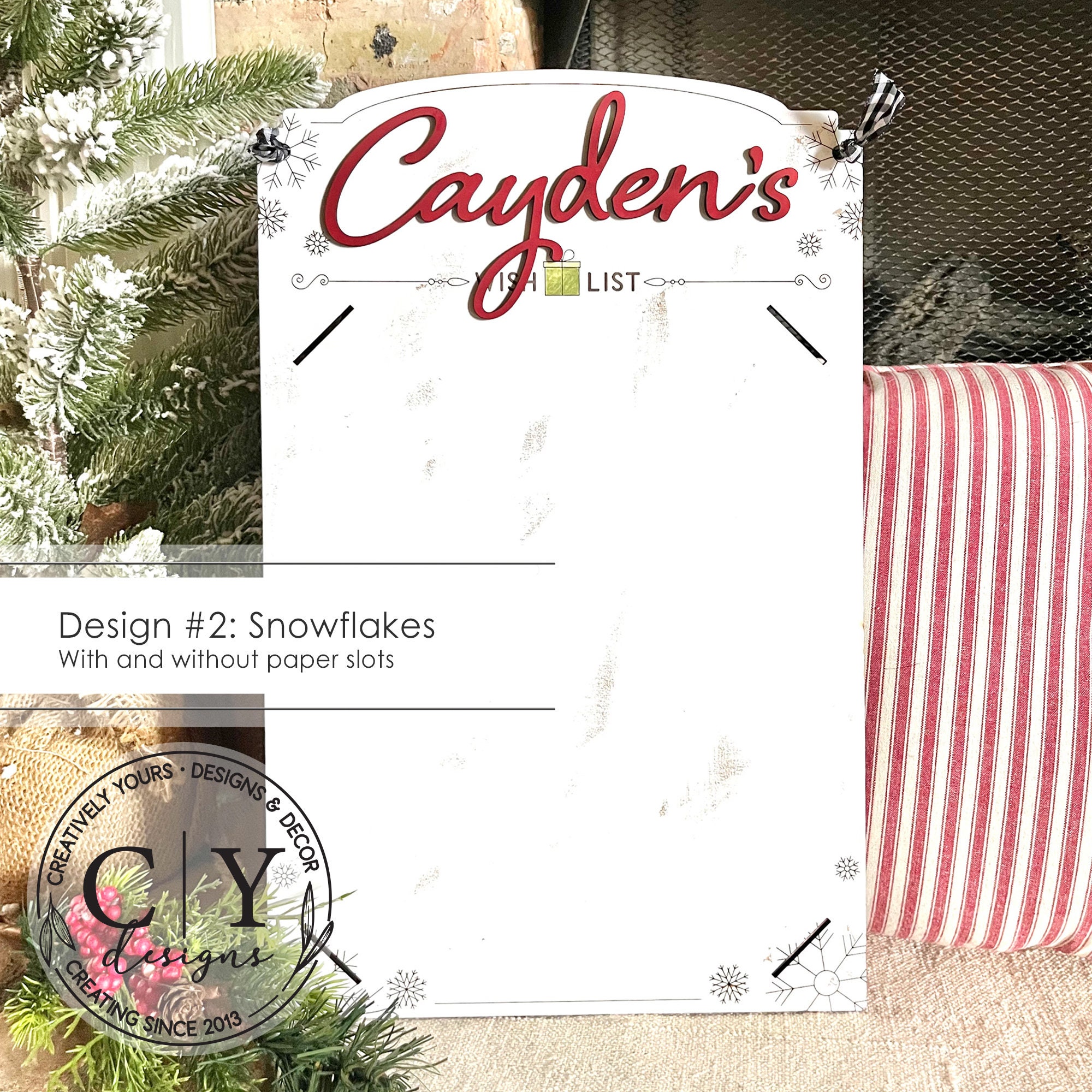 Wish List SVG Digital File Laser File - Etsy