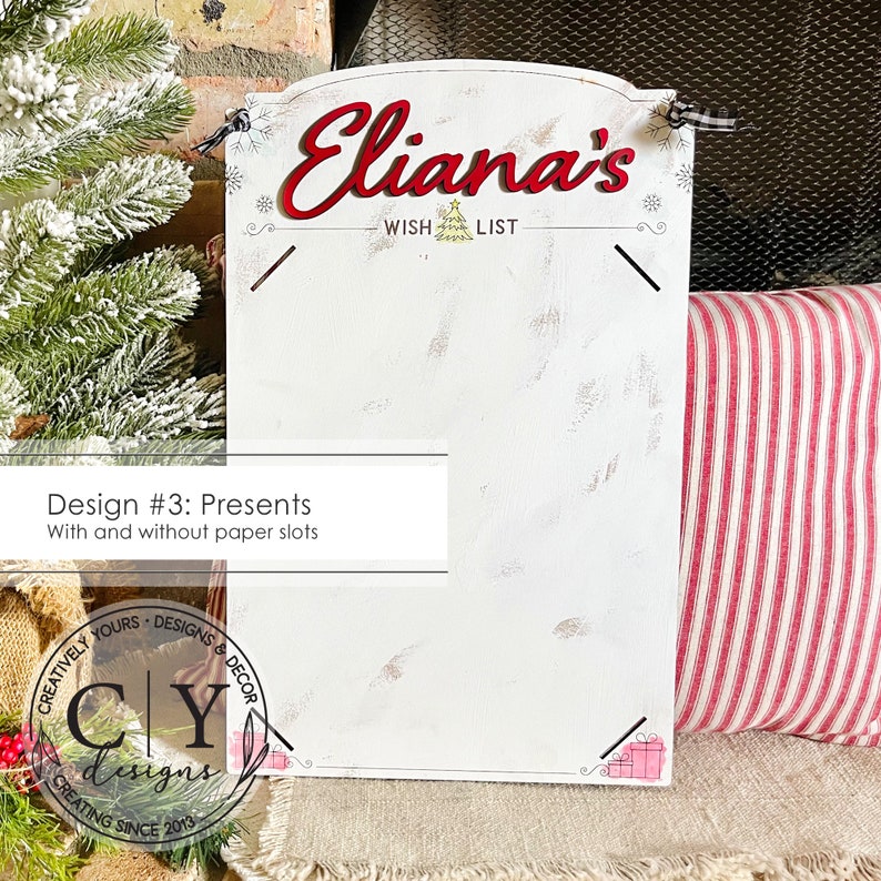 Wish List SVG Digital File Laser File - Etsy