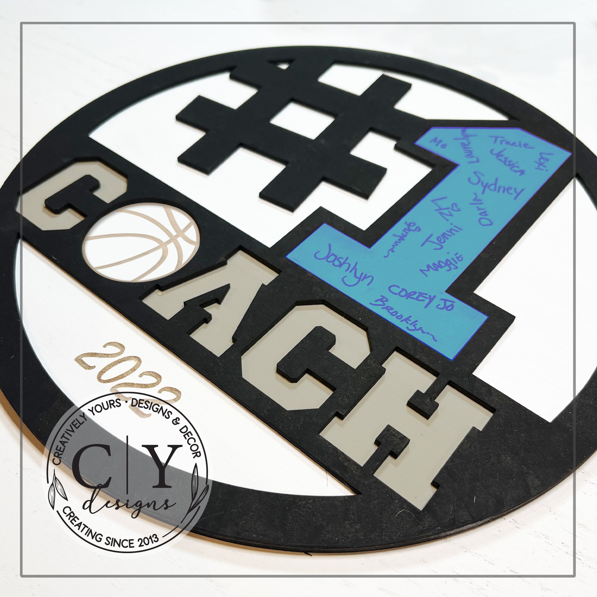 Basketball Coach Autograph Sign, SVG Digital File, Laser File - Etsy