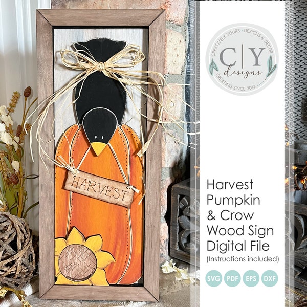 Wood Pumpkin Sign - Etsy