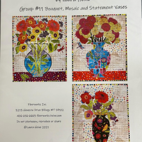 Laura Heine Collage Patterns - Etsy