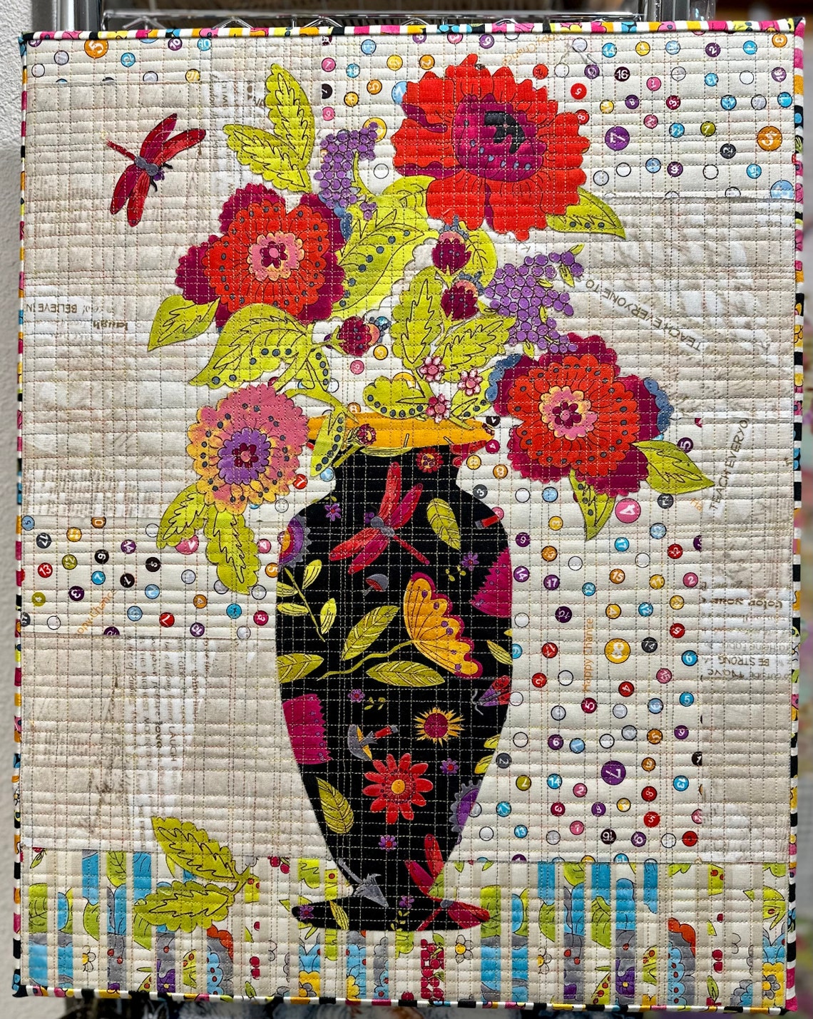 Statement Vase~ Collage KIT ONLY for Laura Heine Pattern, Kit Also ...