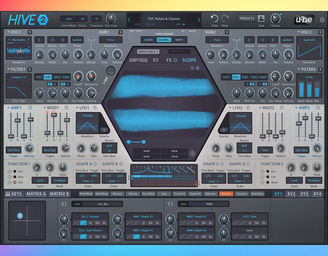 Hive-2 Synth Vsti/vst3/aax X86 X64 only Windowsserial Code - Etsy