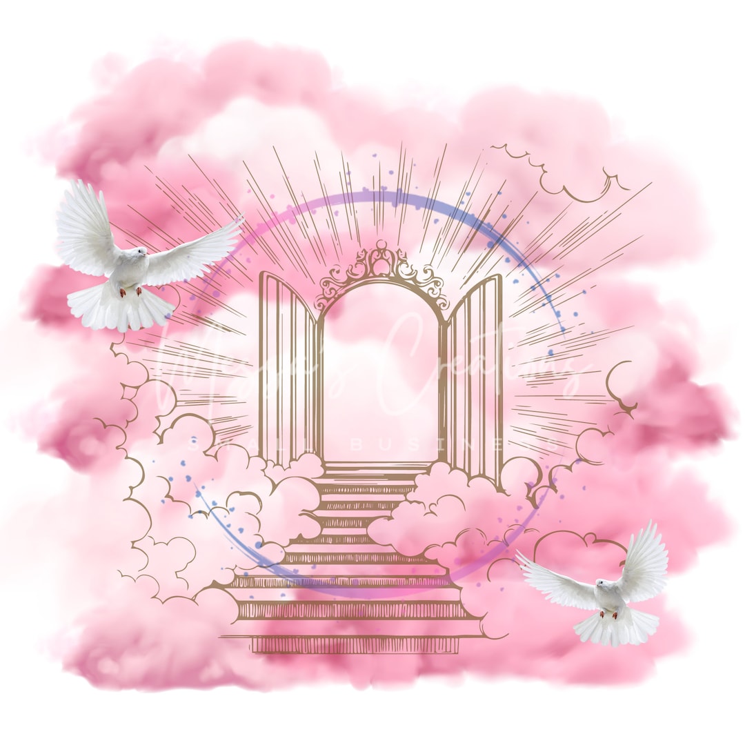 Pink Clouds, Heaven Gates - Etsy