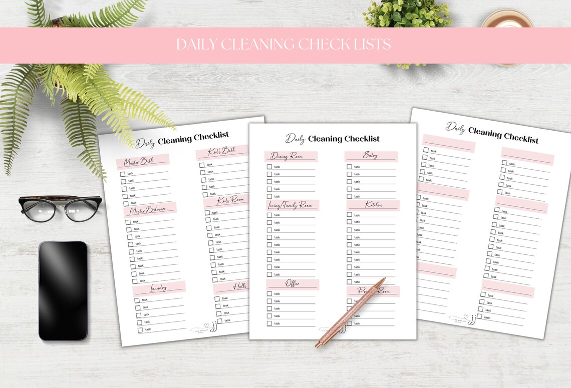 The Ultimate Cleaning Checklist Cleaning Checklist Monthly Cleaning ...