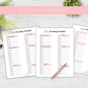 The Ultimate Cleaning Checklist | Cleaning Checklist| Monthly Cleaning ...