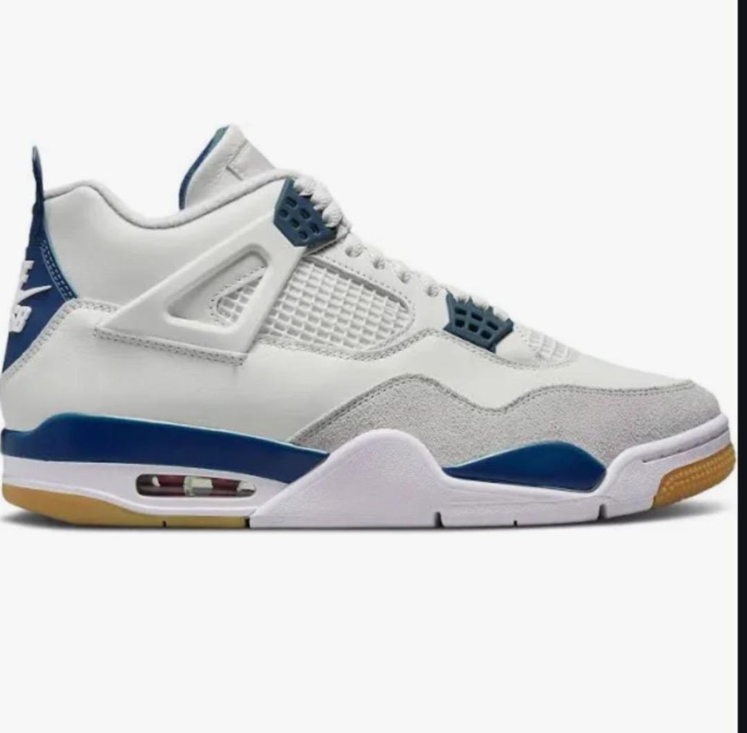 Nike SB X Jordan 4 Retro SP ‘NAVY’ - Etsy