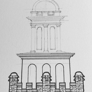 Logan Temple Wall Art, LDS Art, 11x14, 8x10 Print, Artwork, Pen and Ink ...