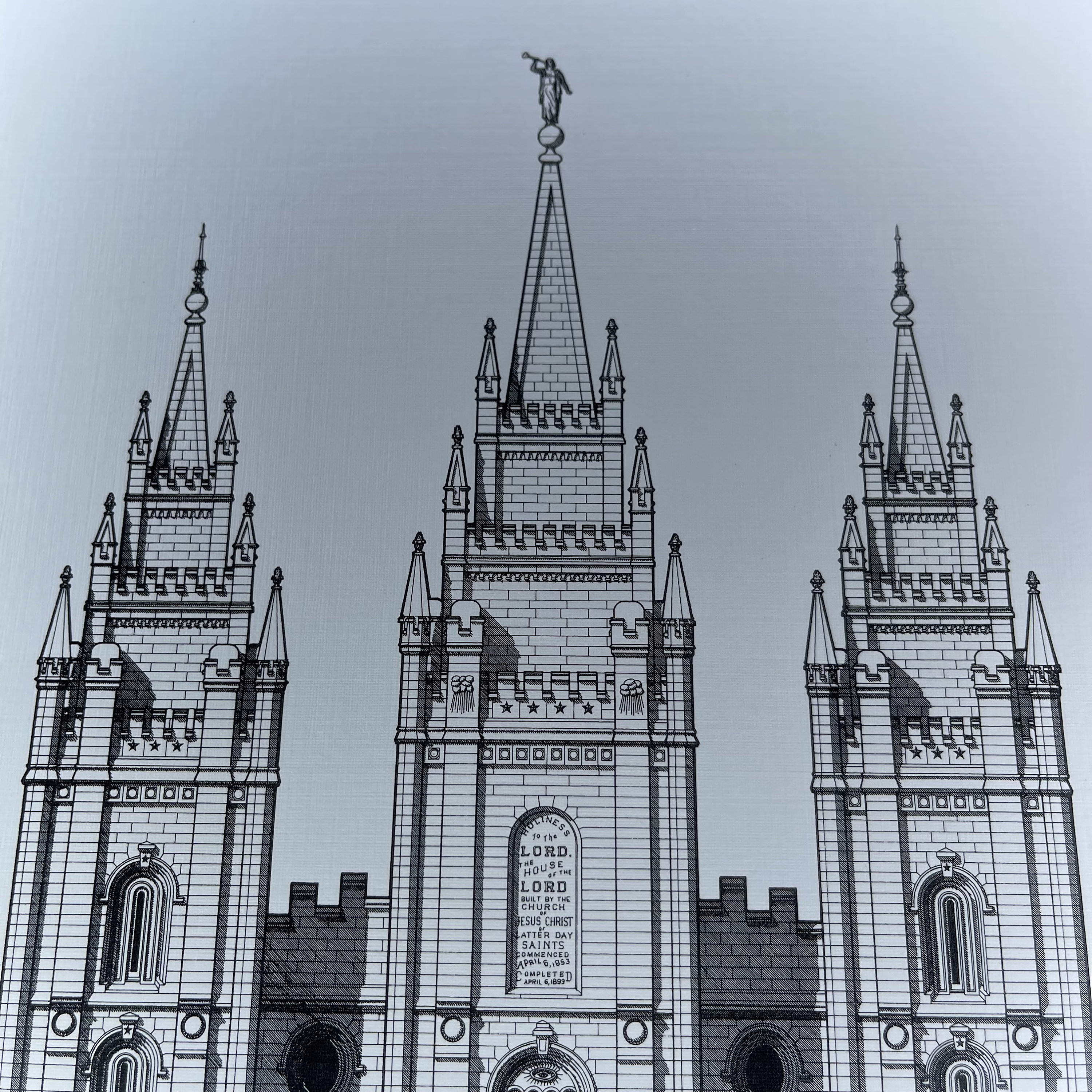 Salt Lake City Temple Wall Art, LDS Art, 11x14, 8x10 Print, Artwork ...