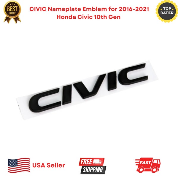 Honda Civic Decals - Etsy