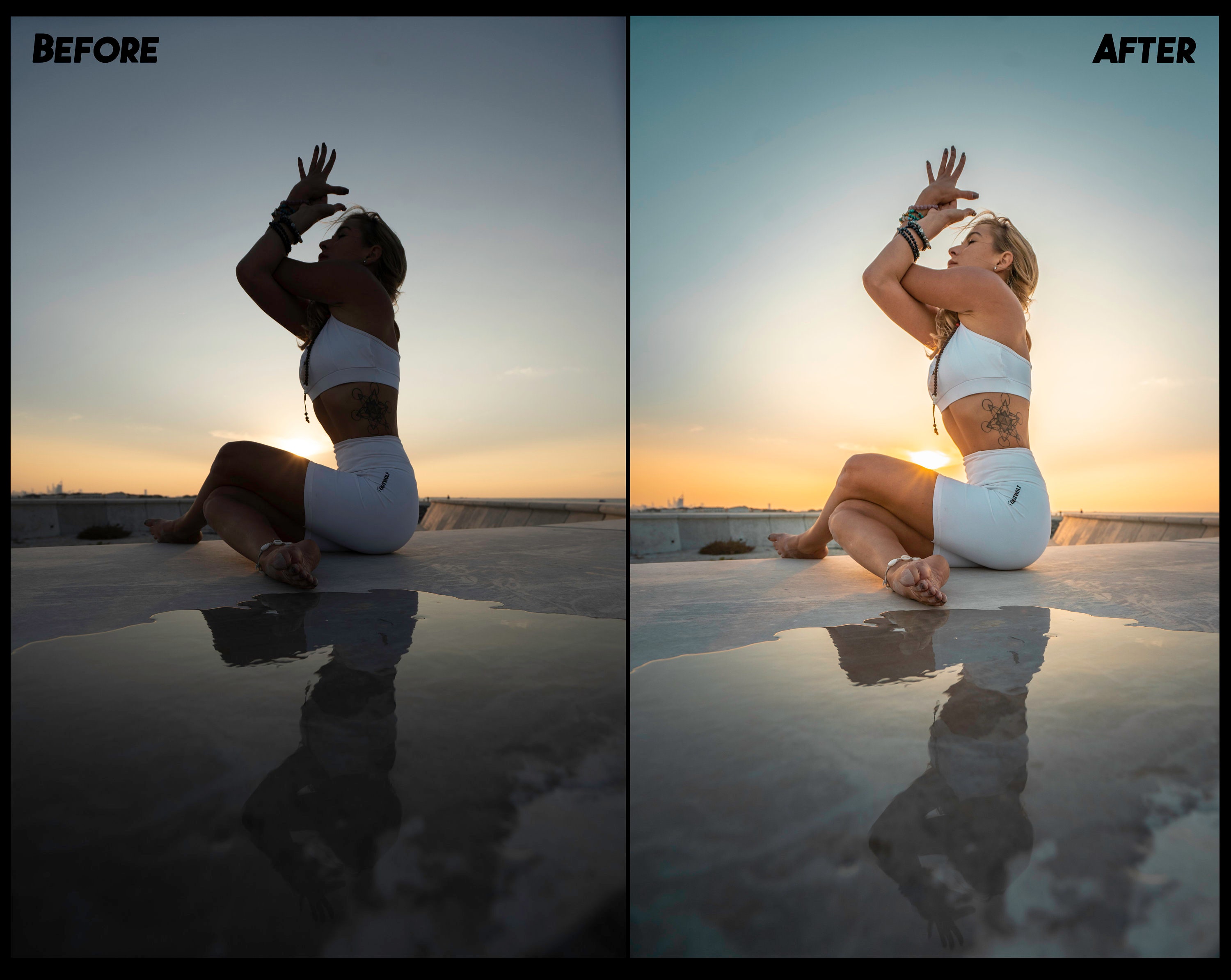 8 Mobile Presets GOLDEN HOUR Instagram Sunset Warm Sharp Lifestyle ...