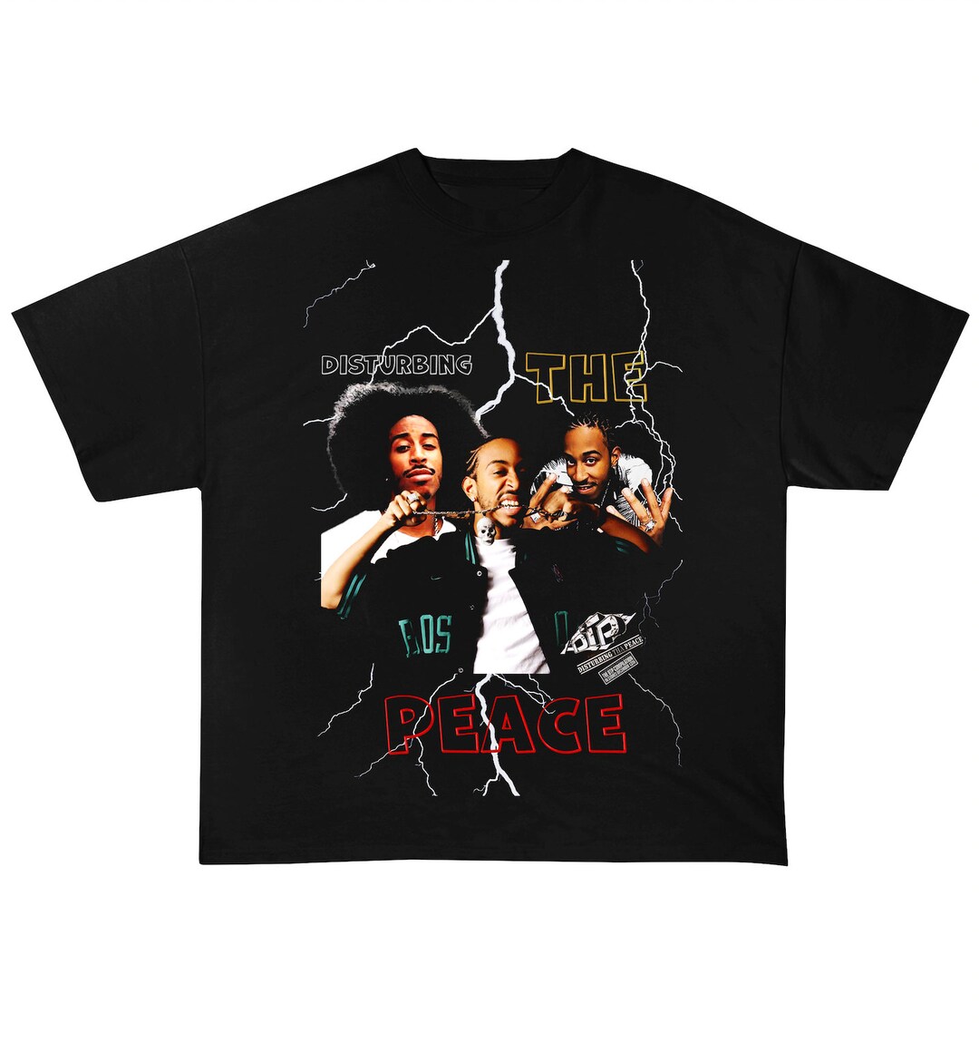 Ludacris T-shirt Disturbing the Peace Rap Shirt Vintage T - Etsy