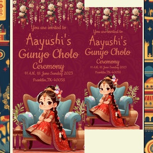 Gunyo Cholo Mobile Invite,gunyo Choli as Watsapp, Nepali Half Saree ...