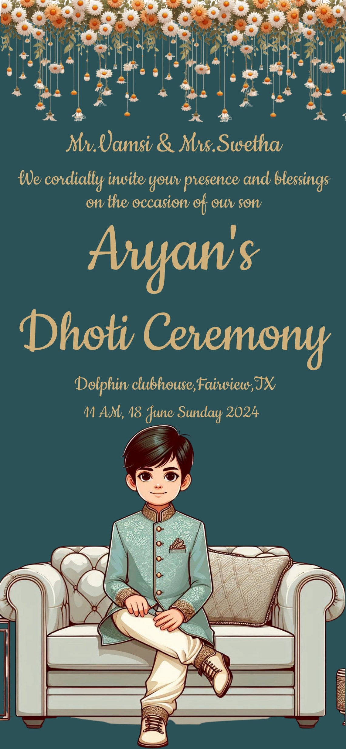 Dhoti Ceremony Sign Indian Ceremony Sign Dhoti Ceremony Dhoti Function ...