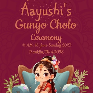 Gunyo Cholo Mobile Invite,gunyo Choli as Watsapp, Nepali Half Saree ...