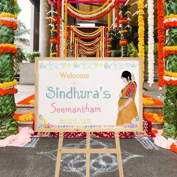 Godh Bharai Board - Etsy