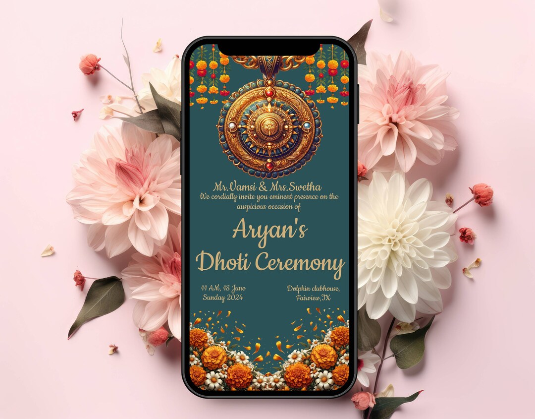 Dhoti Ceremony Sign Indian Ceremony Sign Dhoti Ceremony Dhoti Function ...