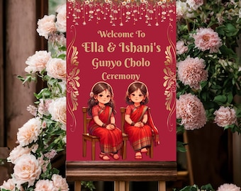 Nepali Gunyo Cholo Invitation Card - Etsy