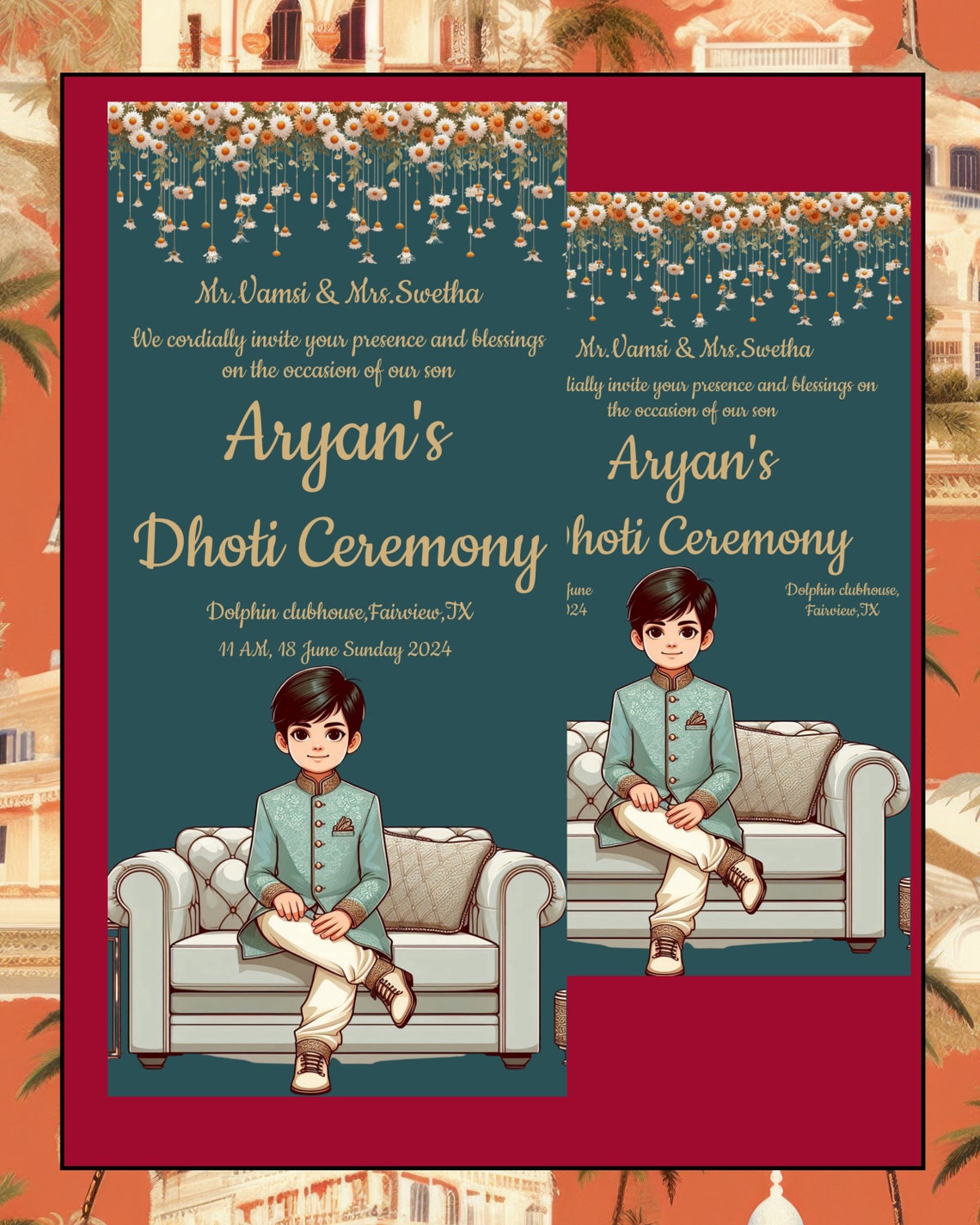 Dhoti Ceremony Sign Indian Ceremony Sign Dhoti Ceremony Dhoti Function ...