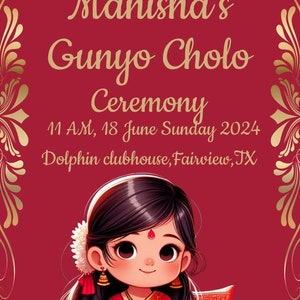 Gunyo Cholo Mobile Invite,gunyo Choli as Watsapp, Nepali Half Saree ...