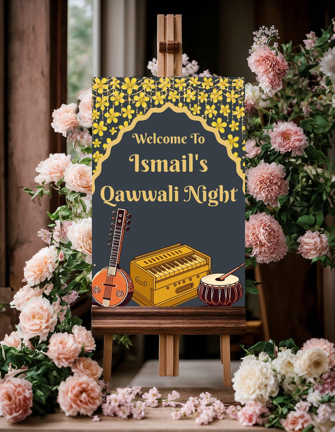 Qawwali Night Poster: Sufi Music Party Decor (digital Download, 24x36in ...