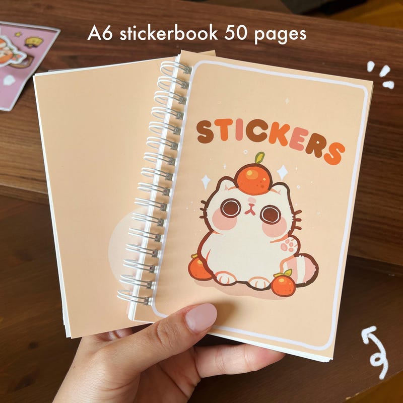 Sticker Book - Etsy