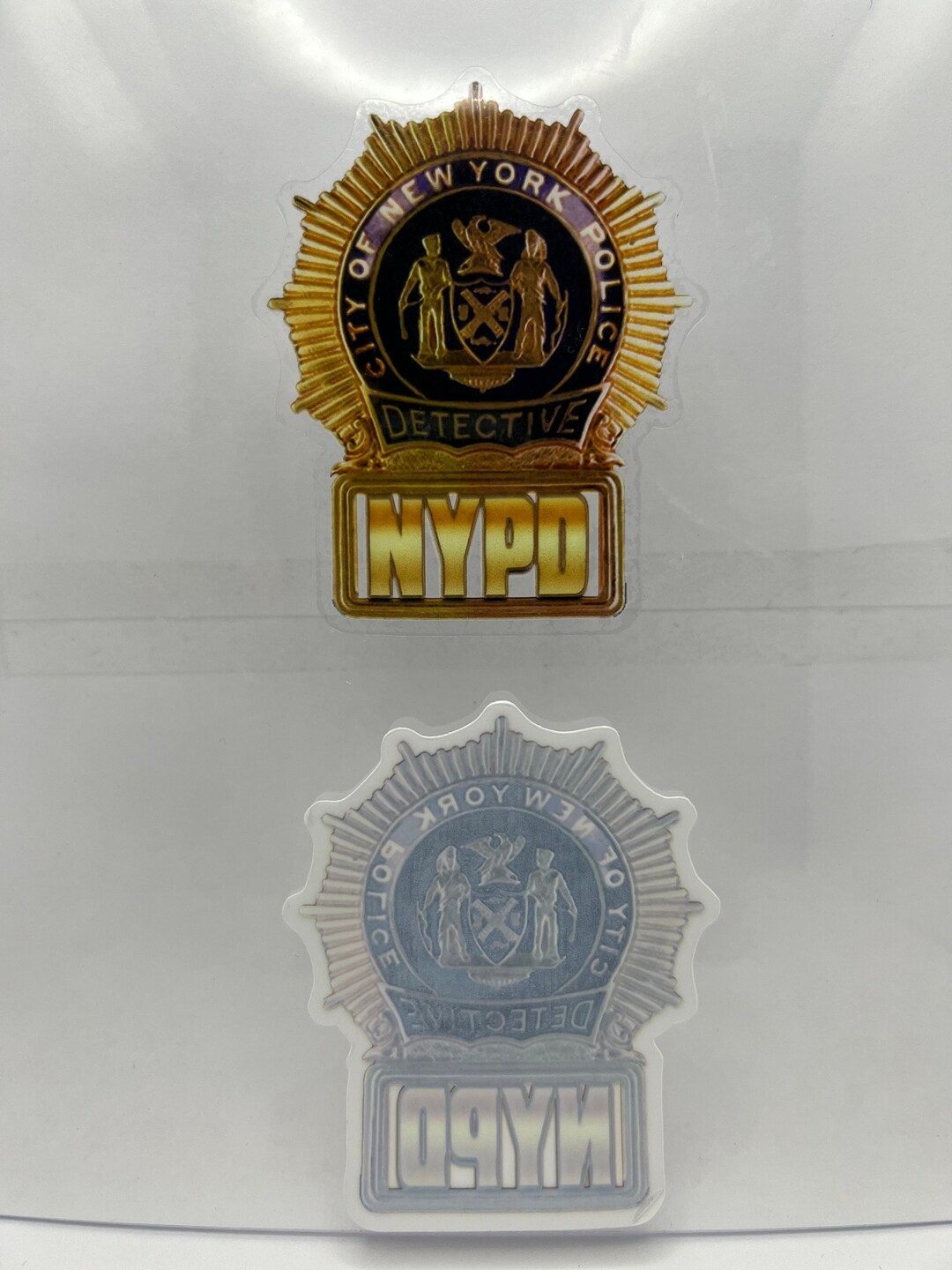 NYC Police NYPD DEA Style Inside Window Decal Sticker - Etsy