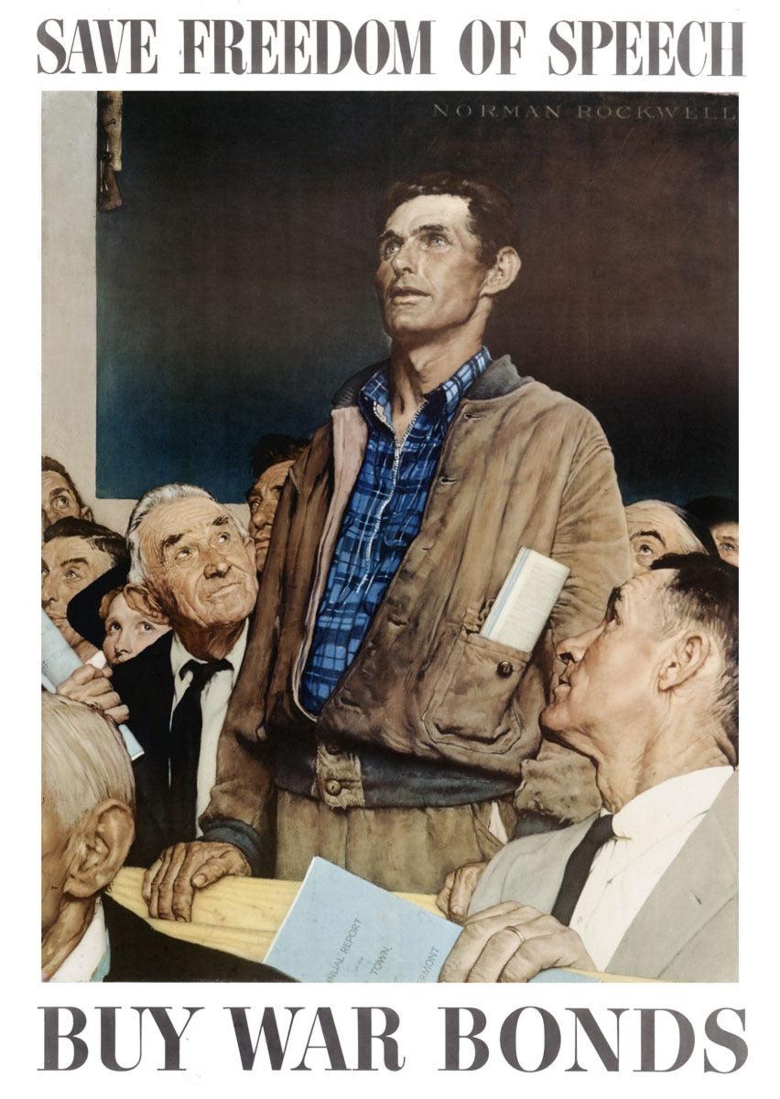 WWII Save Freedom of Speech 0000-3852 - Etsy