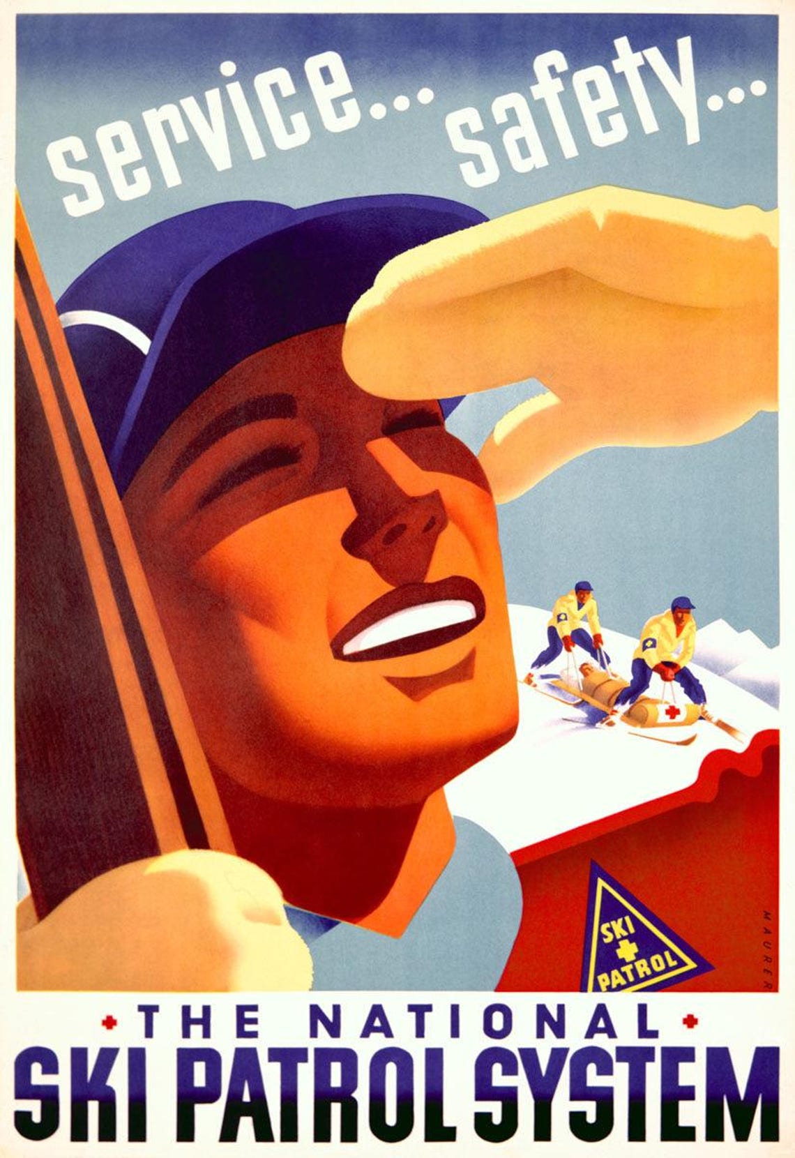 The National Ski Patrol System 0000-3726 - Etsy