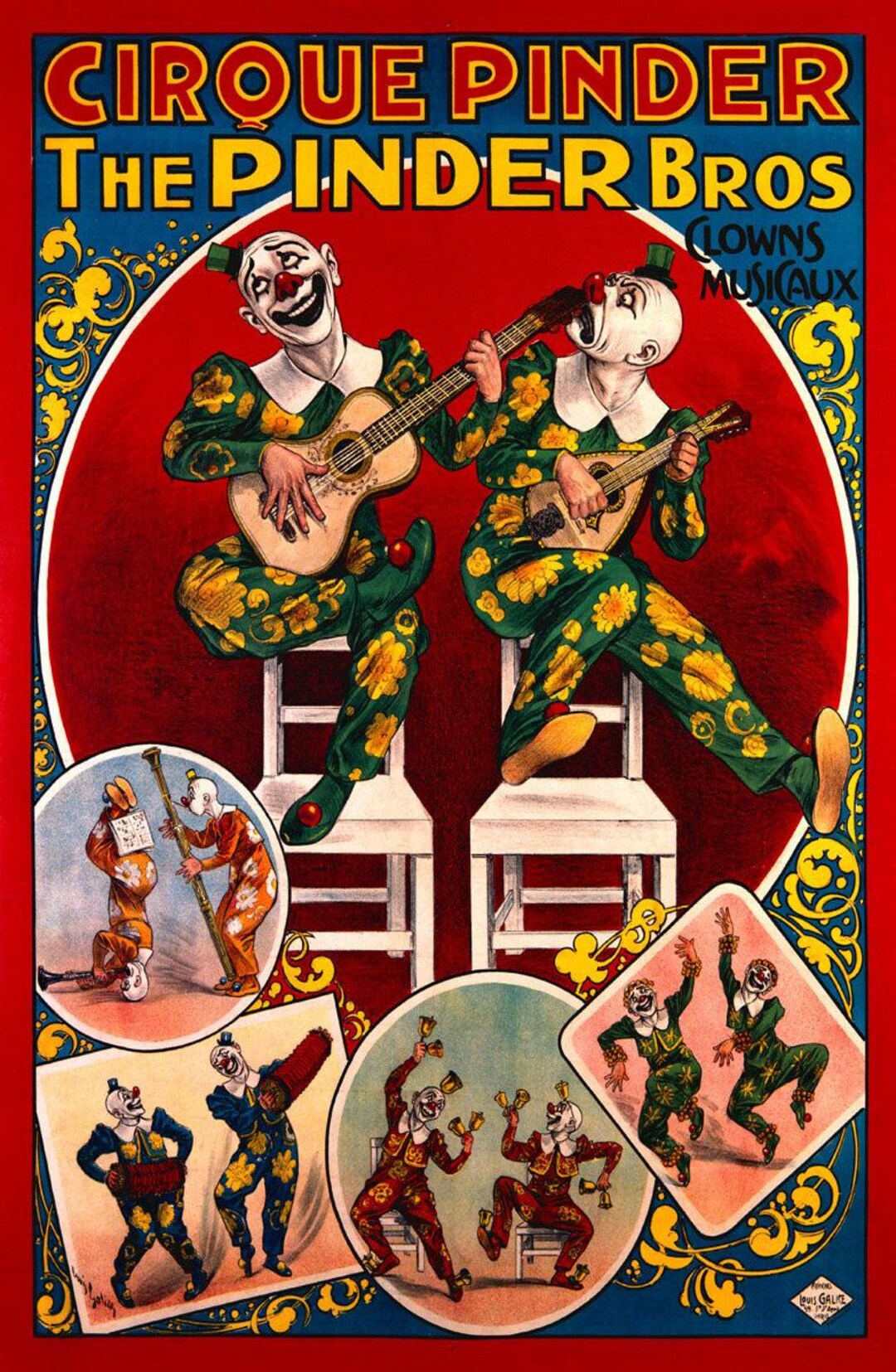 Cirque Pinder/the Pinder Bros. 0000-1659 - Etsy